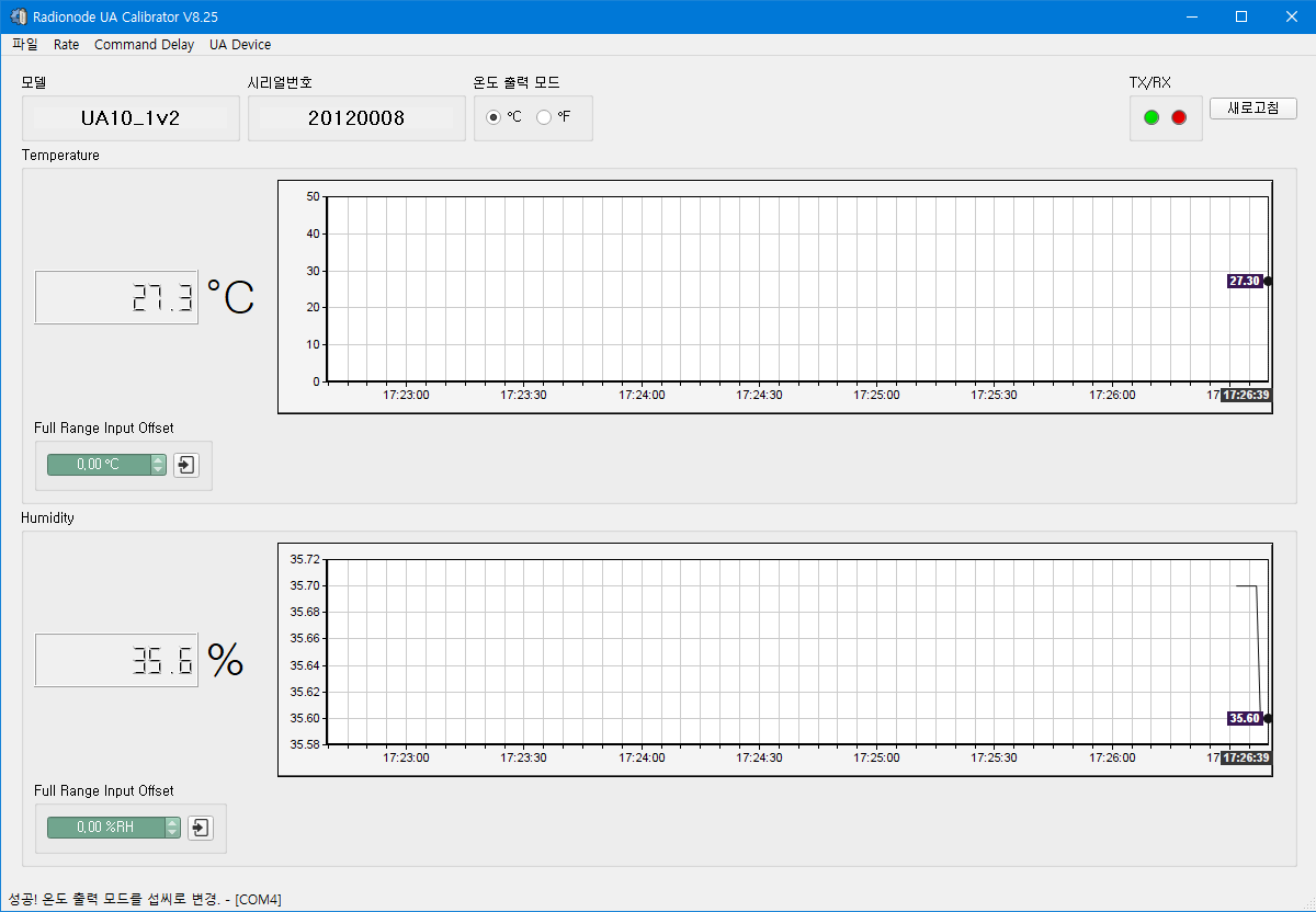 UA Family Calibration – RADIONODE HELP DESK