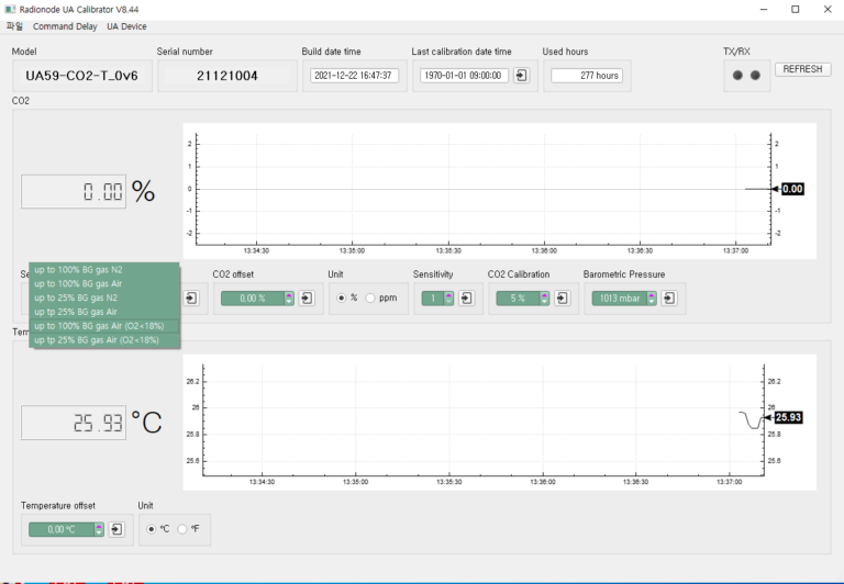 UA Family Calibration – RADIONODE HELP DESK
